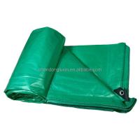 China Blue PE Tarpaulin Water Resistant 6x6-16x16 Density 50-300 GSM for Truck Cover for sale