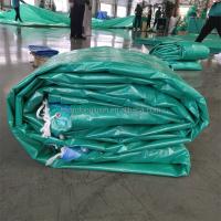 China Blue PE Tarpaulin Water Resistant 6x6-16x16 Density 50-300 GSM for Truck Cover for sale