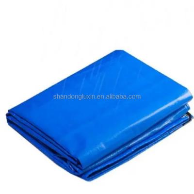 China LDPE Coated HDPE Woven Tarpaulin 50-300gsm Waterproof Trailer Cover 2m-100m Width for sale