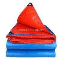 China Customized PE Tarpaulin 200g Heavy Duty Waterproof Outdoor Protection UV Treated 6x8m for sale