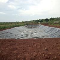 China HDPE Smooth Geomembrane Pond Liner 1.5mm Waterproof for Aquaculture for sale