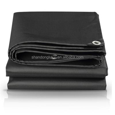 China Outdoor HDPE Tarpaulin 100% Waterproof Anti-UV Heavy Duty PE Tarps Width 2m-100m for sale