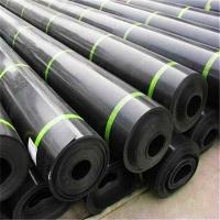 China 1.0mm HDPE Geomembrane Fish Farm Pond Liner Root Barrier Shrimp Pond Dam Liner for sale