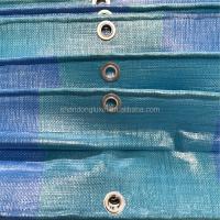 China Waterproof PE Tarpaulin Covers Width 2m-100m Density 6x6-16x16 for Outdoor Facilities for sale