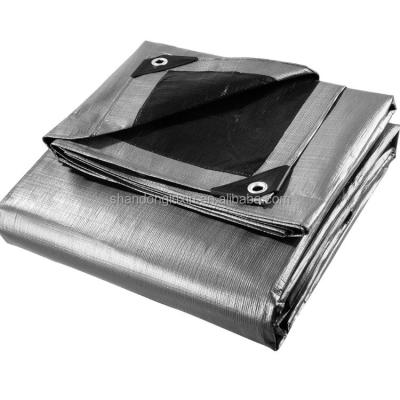 China High Surface Hardness PE Tarpaulin 600°C Heat Sealed Waterproof Heavy Duty Outdoor Umbrella Cover 3x4m for sale