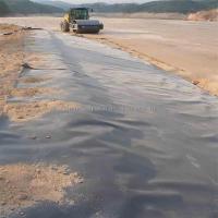 China Black HDPE Smooth Geomembrane 1.5mm Thickness for Landfill Pond Liner Waterproof for sale