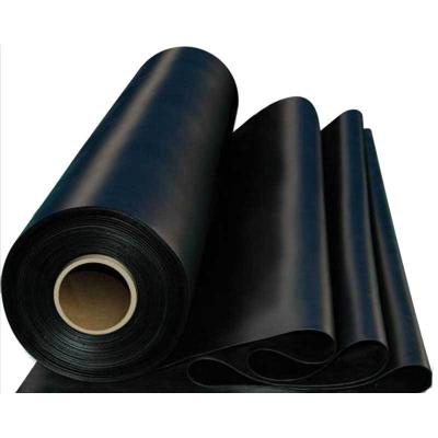 China Black HDPE Smooth Geomembrane 1.0mm 2.0mm Fish Pond Liner 50-200m Length for sale