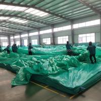 China Waterproof Sunscreen Truck Tarp Thickened Fire Retardant Coated Trailer Tarpaulin 6x8m for sale