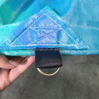 China Heavy Duty PE Tarpaulin 6x8m UV Treated Waterproof Truck Cover HDPE Laminated for sale