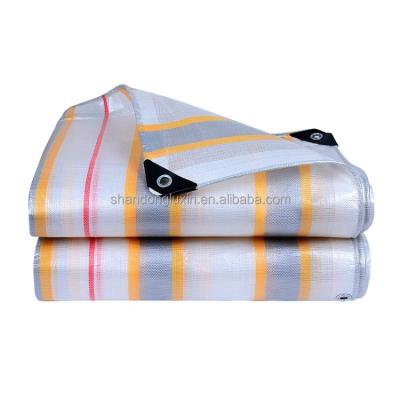 China Lightweight PE Tarpaulin 50-300 GSM Waterproof Truck Cover with Custom Logo Printing for sale