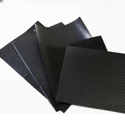 China HDPE Smooth Geomembrane 0.75mm-3mm Heavy Duty Fish Pond Liner Waterproof for sale