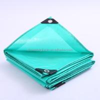 China PE Coated Tarpaulin for Construction Sites Sunlight Blocking Dust Proof 500D Yarn Count for sale