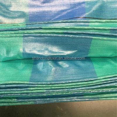 China 500D-1500D Yarn Count PE Tarpaulin Garden Sheet Waterproof Durable 50-300 GSM for sale