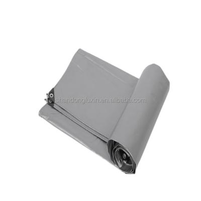 China PE Tarpaulin 500D Waterproof Heavy Duty Tarpaulin for Vehicle Cover 6x8m Custom Size for sale