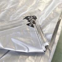 China PE Tarpaulin 500D Waterproof Heavy Duty Tarpaulin for Vehicle Cover 6x8m Custom Size for sale