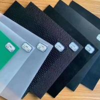 China ISO9001 HDPE Geomembrane 0.3mm to 2.8mm for Fish Pond Lining and Tailings Dam for sale