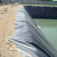 China HDPE Smooth Geomembrane 0.75mm-3mm Tear Resistant for Pond Landfill Liner for sale