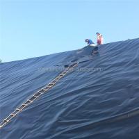 China ASTM GRI-GM13 HDPE Smooth Geomembrane 0.75mm-3mm for Puncture Resistant Liner for sale