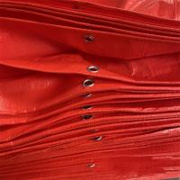 China Heavy Duty PE Tarpaulin Waterproof 6x8m UV Resistant All Weather Cover for sale