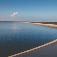 China 1mm HDPE Textured Geomembrane for Fish Ponds 50m-100m Roll Puncture Resistant for sale