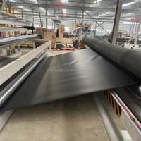 China 1mm HDPE Textured Geomembrane for Fish Ponds 50m-100m Roll Puncture Resistant for sale