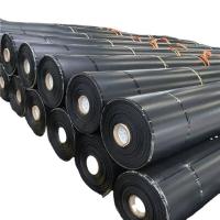 China HDPE Smooth Geomembrane 0.3-2.8mm Thickness 50-200m Length for Pond Landfill Liner for sale
