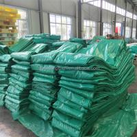 China PE Coated Tarpaulin Waterproof Heavy Duty 200gsm Outdoor Cover 4x6m for sale