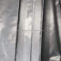 China Waterproof PE Tarpaulin 4x6m Heavy Duty Dustproof Rainproof Sun Block Cover with Galvanized Grommets for sale