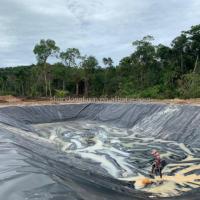 China Modern Design Geomembrane for Fish Ponds Smooth and Long-Lasting for sale