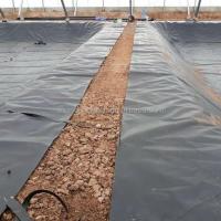 China HDPE Single Texture Geomembrane 0.3mm-2.8mm for Landfill Anti-Seepage Liner for sale