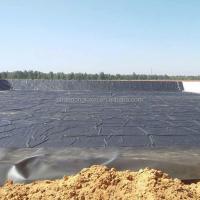China HDPE Smooth Geomembrane 0.75mm-3.0mm for Landfill Slope Protection Waterproof Liner for sale