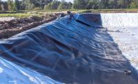 China Black HDPE Smooth Geomembrane 0.75mm 1.5mm for Landfill Fish Pond Liner for sale