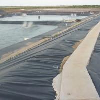 China HDPE Geomembrane 0.75mm-3mm Thickness for Waterproof Lining in Swimming Pools and Landscape Pools for sale