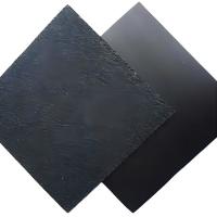 China Textured HDPE Geomembrane 0.75-3mm Thickness Anti-Puncture Slope Liner 50-100m Length for sale