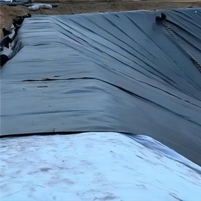 China Textured HDPE Geomembrane 1.5mm Anti-Leakage Liner for Landfill Slope Protection for sale