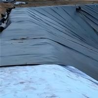 China Textured HDPE Geomembrane 1mm 2mm Thickness High Friction Coefficient for Slope Anti-Seepage for sale