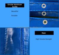 China Waterproof PE Tarpaulin Garden Warehouse Covering Custom Color 60-250gsm 2-12m Width for sale