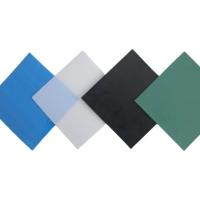 China Black HDPE Geomembrane 1mm 2mm Thickness Fish Pond Liner Waterproof Anti Seepage for sale