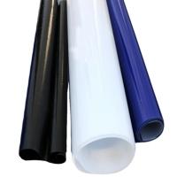 China HDPE Smooth Geomembrane 0.75mm-3mm Puncture Resistant Fish Pond Liner Black for sale