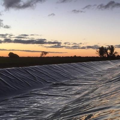 China HDPE Smooth Geomembrane 0.5mm 2mm Fish Pond Liner Waterproof Anti-Seepage for sale