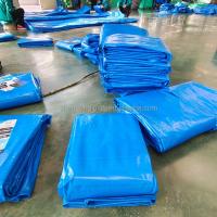 China PE Waterproof Tarpaulin 6x8m Heavy Duty UV Resistant Rainproof Cover for Truck and Outdoor Use for sale