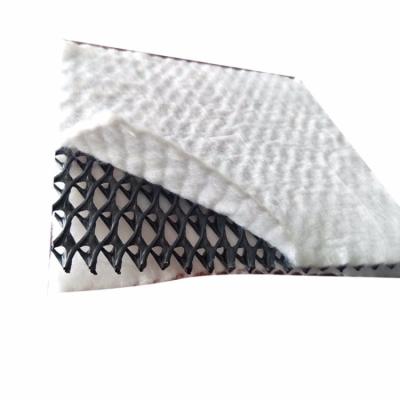China HDPE Material Composite Drainage Network for Foundation Drainage Width 1m-6m Directly for sale