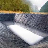 China Double Smooth Surface Pond Liner Geomembrane for Fish Prawn Fram and Dam Protection for sale