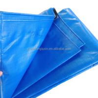 China 500D UV Resistant PE Waterproof Tarpaulin Fabric 6x10m for Sunlight and Dust Blocking for sale