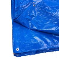 China Waterproof Heavy Duty Customized Blue Tent for Rainproof Purposes PE Polyethylene for sale