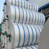China PE Coated Tarpaulin Waterproof Heavy Duty 3x4m 4x5m 4x6m Sun Protection Striped for sale