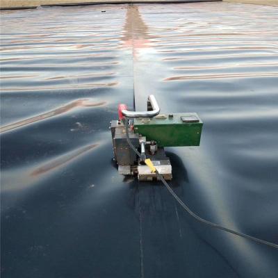 China 500 Micron HDPE Pond Dam Liner Double Smooth for Farm Earth Dam Lining for sale