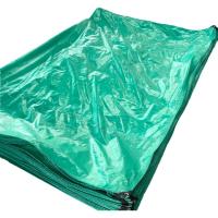 China PE Waterproof Tarpaulin Custom Color 100-200gsm Heavy Duty Dust Rain Protection Outdoor Cover for sale