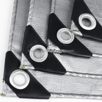 China Lightweight Printed Durable Outdoor Waterproof PE Tarpaulin 2-12m Width 60-250gsm for sale