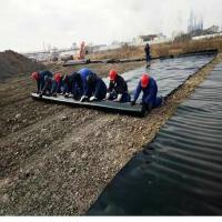 China HDPE Geomembrane Pond Liner 0.1mm-2.5mm Thickness UV Resistant Waterproof for sale